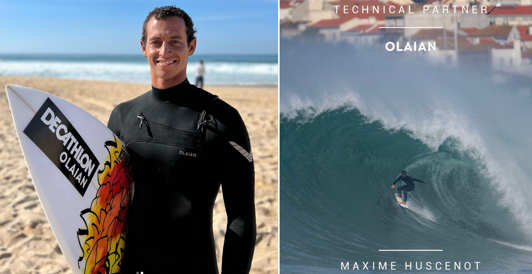 Décathlon devient le sponsor majeur de Maxime Huscenot avec Olaian