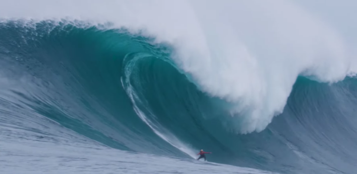 Vidéo : La plus grosse vague de l’année pour Justine Dupont aux Big Wave Challenge