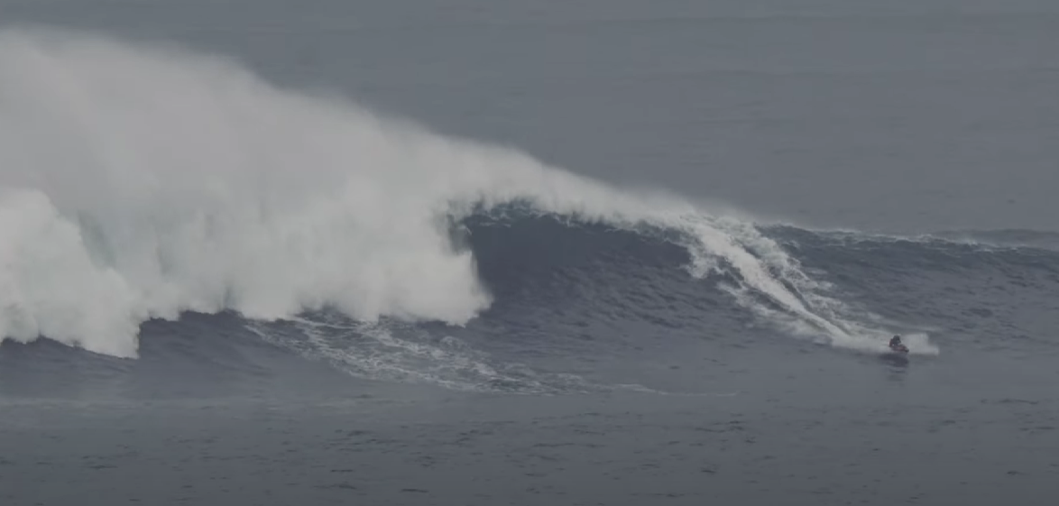 Vidéo : Le réveil de la vague de Belharra en images