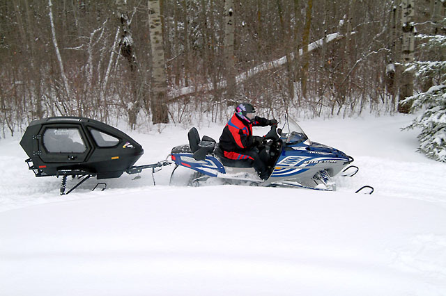 Snowcoach : La remorque parfaite pour des ballades enneigées
