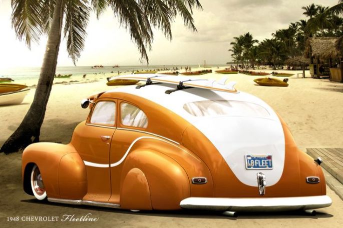 Le top des voitures de rêve pour partir surfer