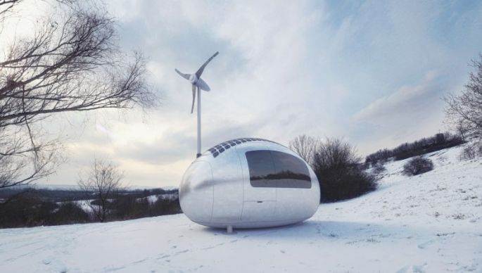 Découverte : Ecocapsule, la première habitation 100% autonome