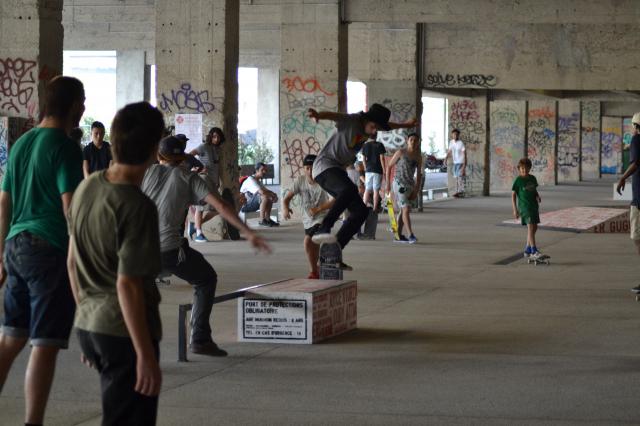 SKATE'O'RAMA : LE SKATE PARK EPHEMERE EN PLEIN PARIS