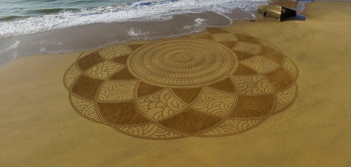 Zoom sur le Beach Art de J-Ben