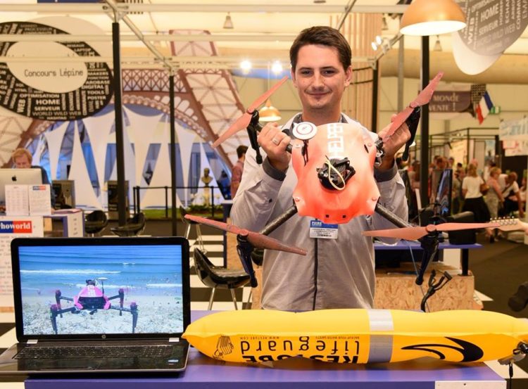 Le drone sauveteur Helper, remporte le concours Lépine