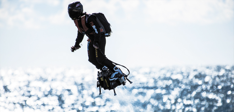 Le Flyboard Air prend un nouvel envol avec Breitling