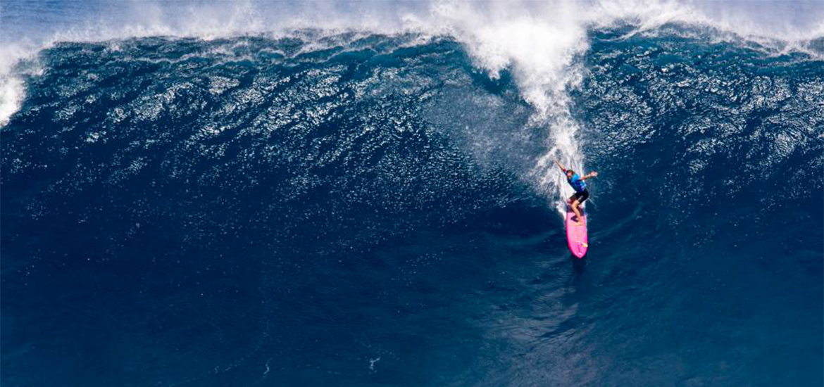 Big Wave Tour : Justine Dupont sur le podium au Pe'ahi Challenge