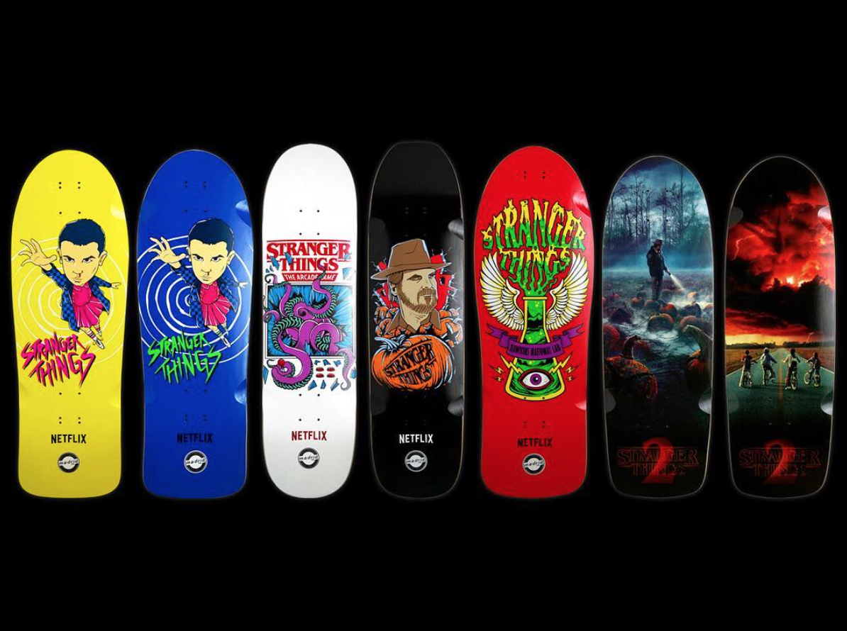 Vous souhaitez le skateboard de "MadMax" dans Stranger Things