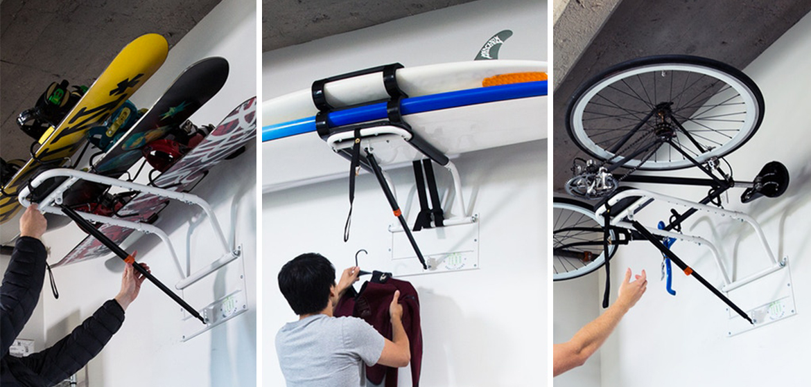 "Zero Gravity" : des nouveaux racks parfaits pour votre matos de ride