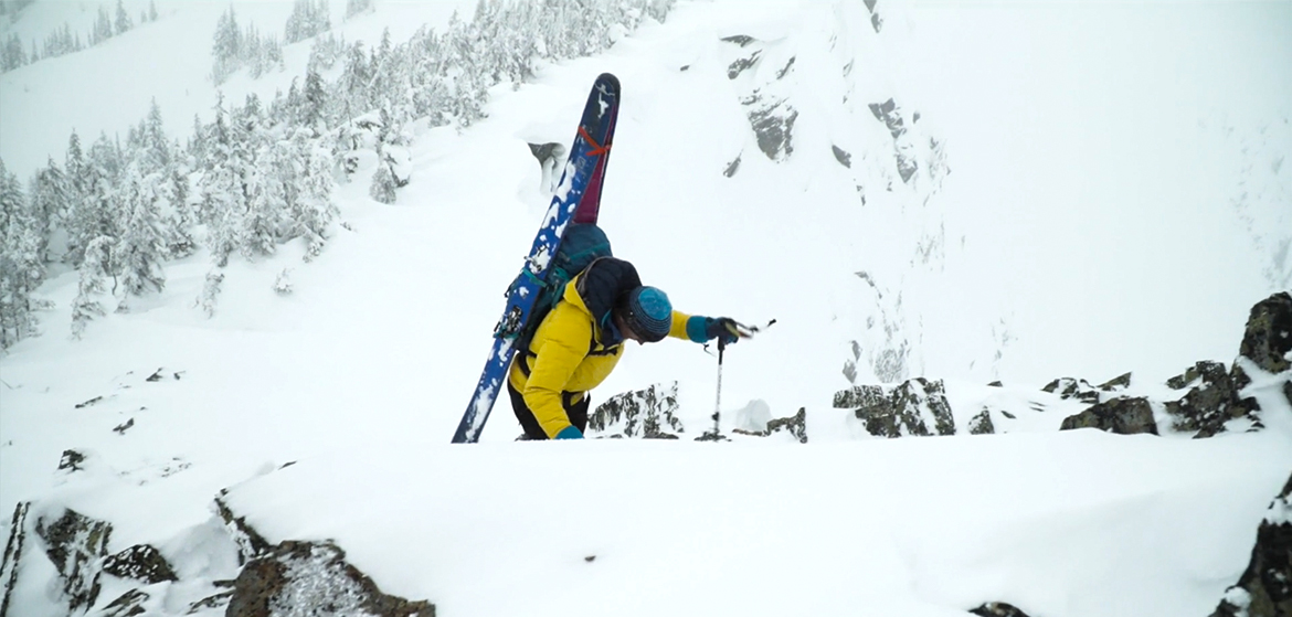 Le skieur Aaron Rice a parcouru 762 km de dénivelé cumulé positif en 1 an