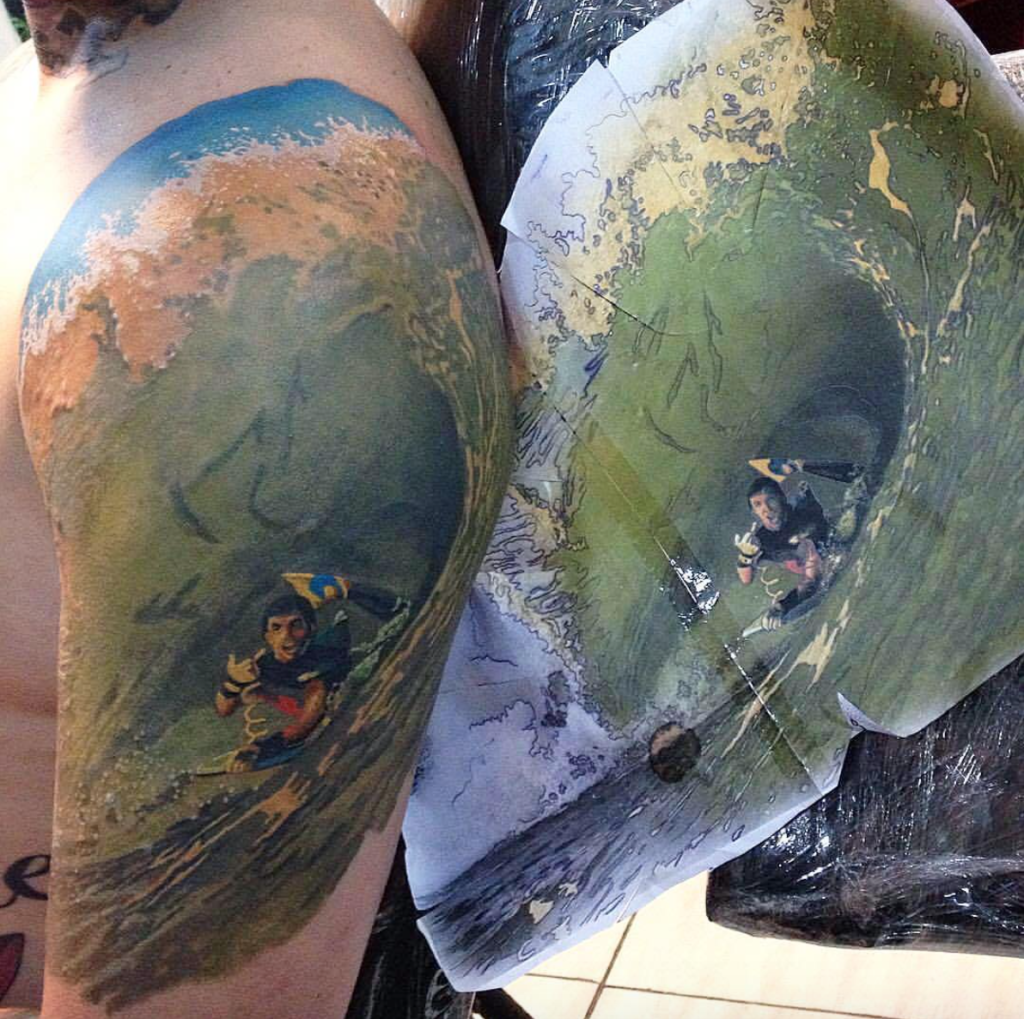 Top 20 des tatouages sur le Bodyboard