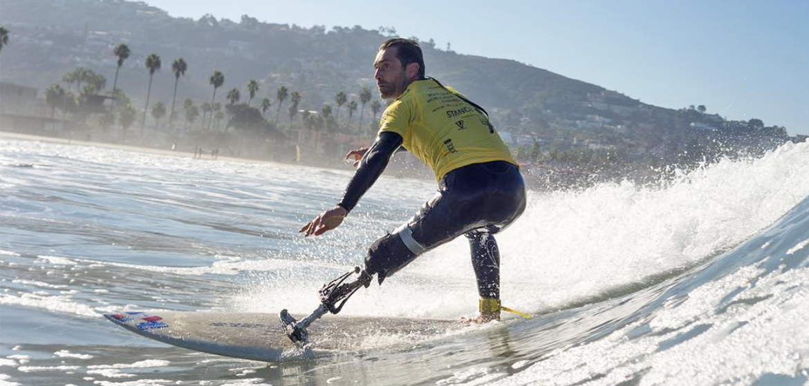Eric Dargent vice-champion du monde de para-surf 2017
