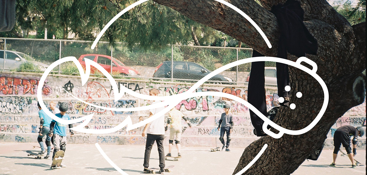 Du skate pour venir en aide aux réfugiés à Athènes