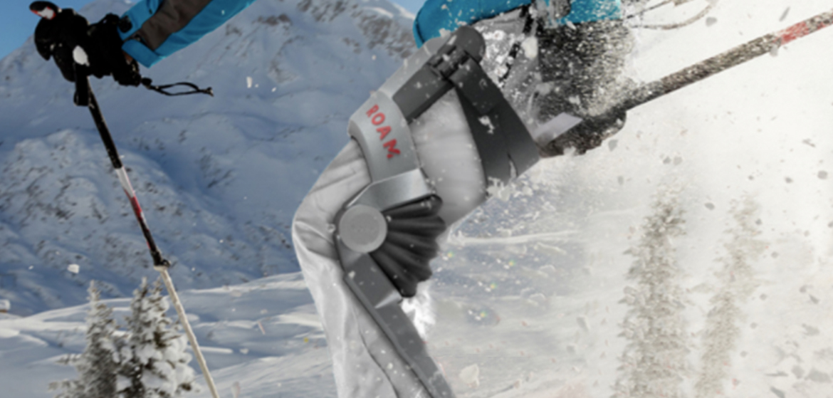 Un exosquelette motorisé pour skier sans effort