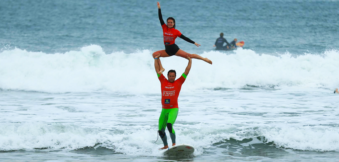 La France est championne du monde de surf tandem pour la 4ème fois