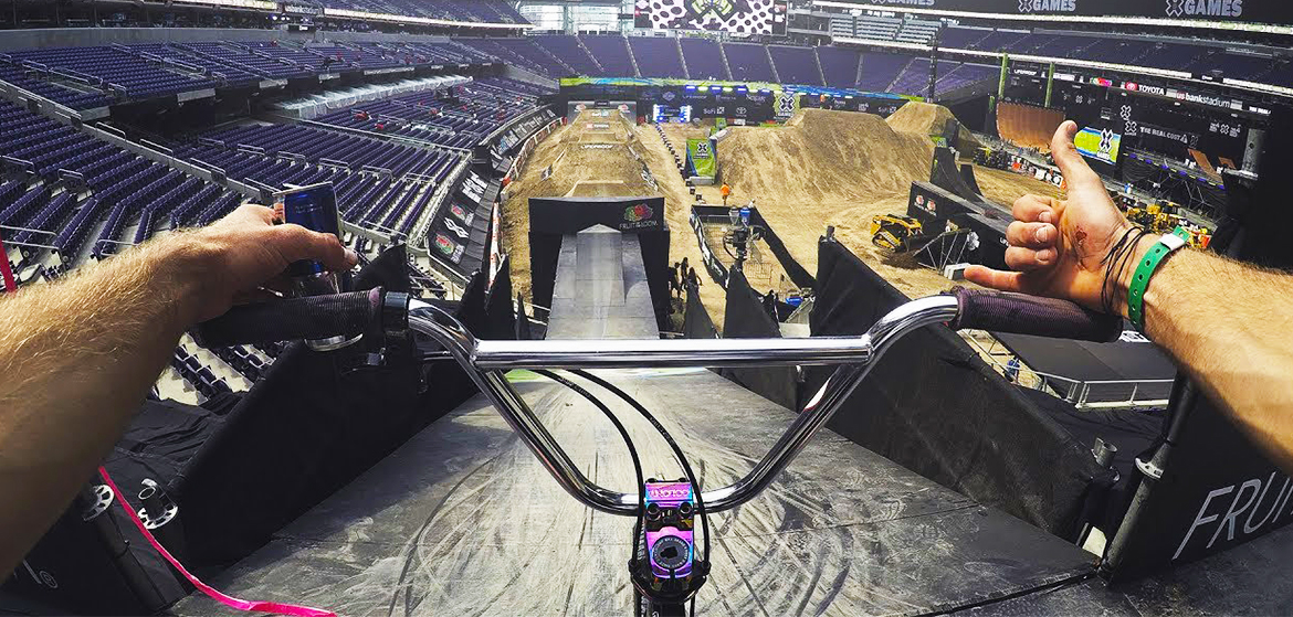 Un champion de BMX vous embarque dans les coulisses des X Games