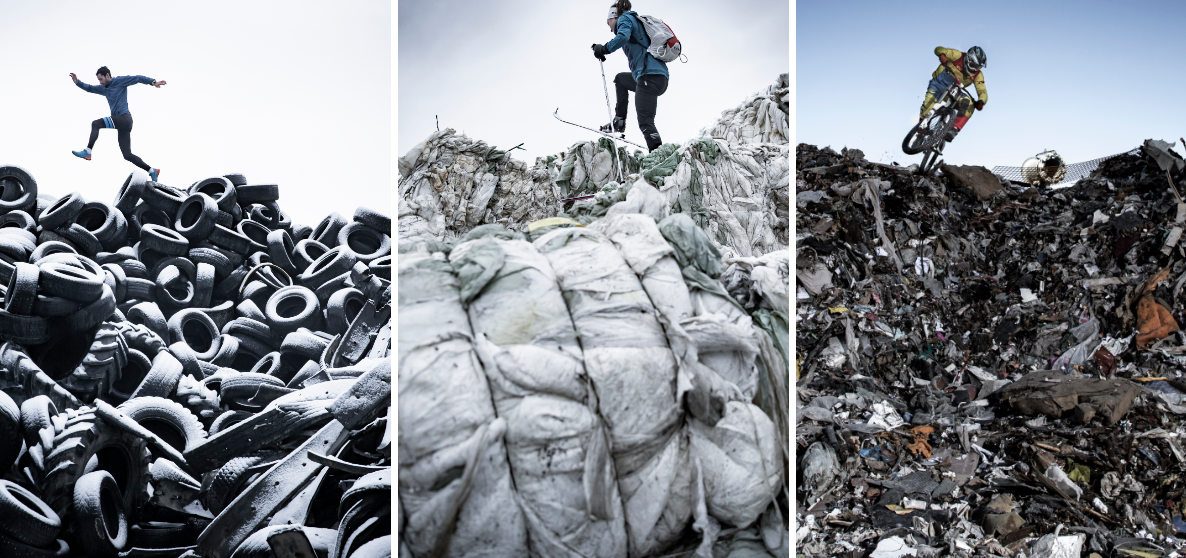 Le shooting trash des stars de l’outdoor