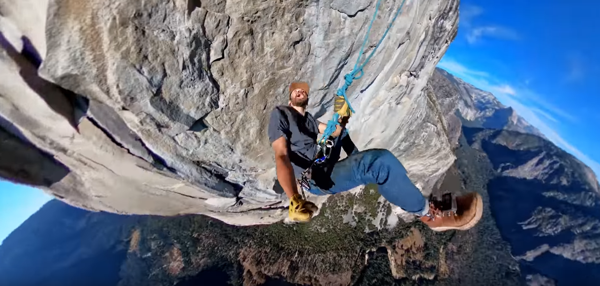 Il réalise un saut pendulaire XXL à El Capitan