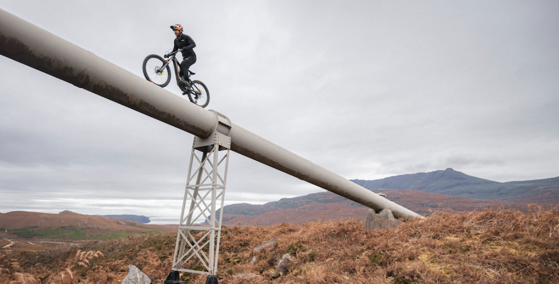 Vidéo : Danny MacAskill en mode trial écossais